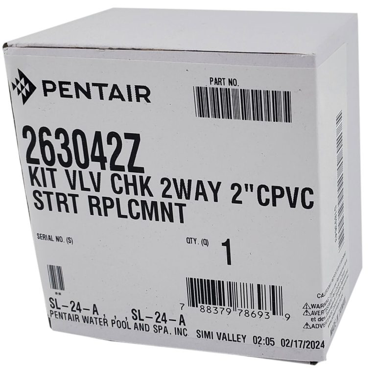 263042Z GENUINE Pentair® 2 in. 263042 Check Valve Rebuild Kit 2-Pack ...