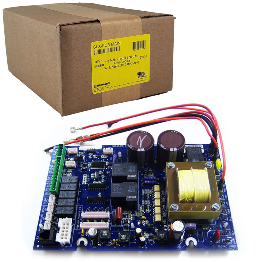 GLX-PCB-MAIN GENUINE Hayward® AquaLogic Main Circuit Board PCB ...
