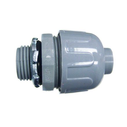 NMLT-50 CMI 1/2 inch PVC Straight Connector Liquidtight – PoolAqua.com