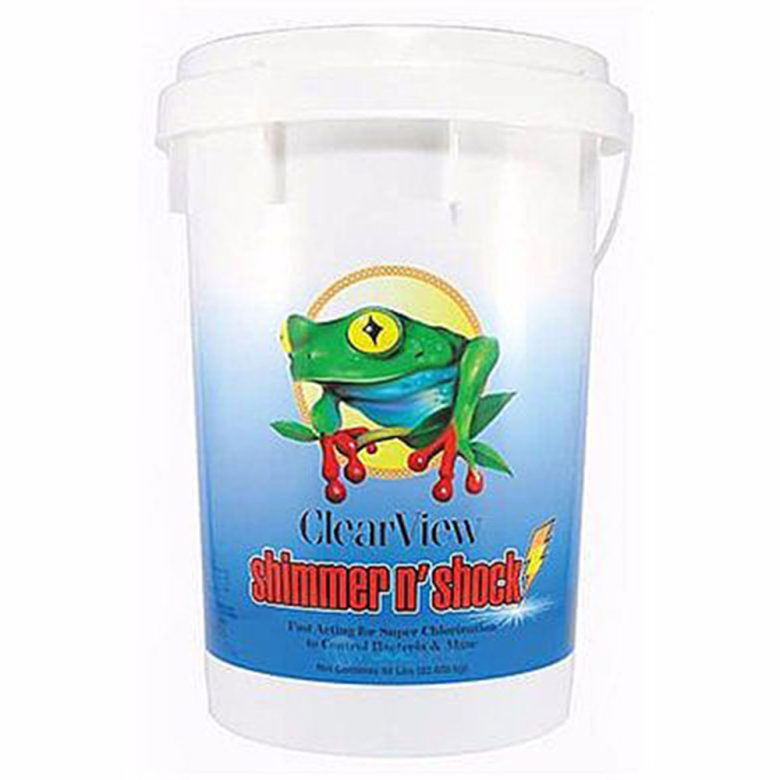 CVDB050 ClearView Shimmer-N Shock Stabilized Granular Chlorine Di-Chlor ...