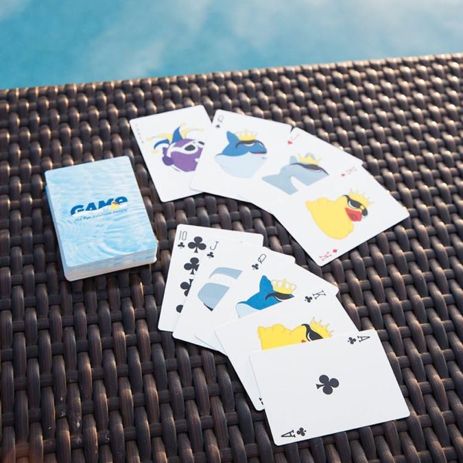 4362 Swimming Pool Waterproof Playing Cards – PoolAqua.com
