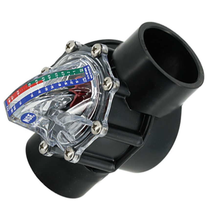 FV-2 H2Flow FlowVis Flow Meter and Check Valve 2-2.5in. – PoolAqua.com