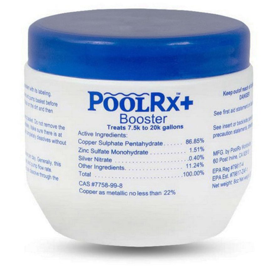PoolRx Plus With Silver 7.5K-20K Pools Blue White Booster – PoolAqua.com